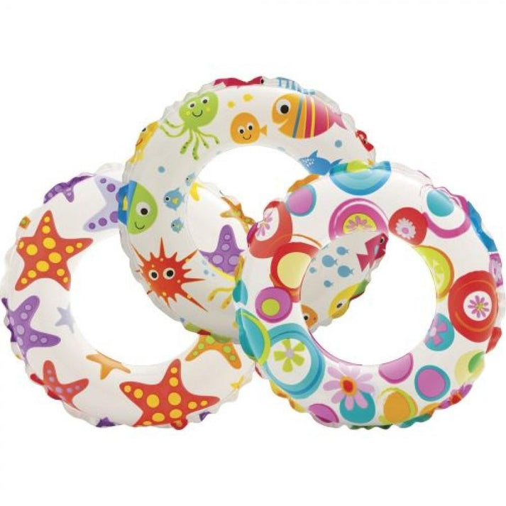 59230 INTEX Lively Rrint Swim Ring ( 20" ) – Intex Pakistan